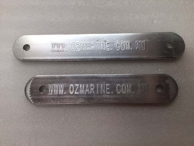 Transom Engine Well External Support Bars